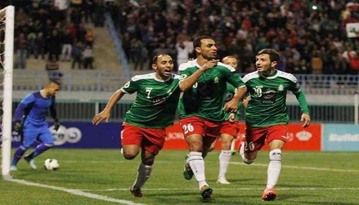 الوحدات يتصدر الدوري الأردني بالفوز على الجزيرة
