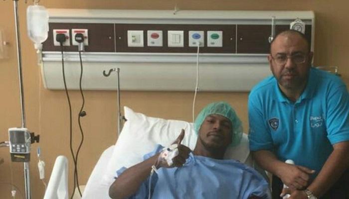 جراحة ناجحة لشراحيلي "الرائد"