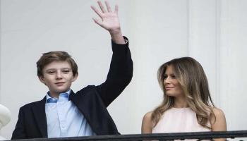 نجل الرئيس الأمريكي يدعم أرسنال في البيت الأبيض