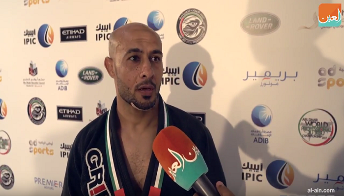 عمر سميع الفائز بذهبية "أبوظبي للجوجيتسو" يتحدث لـ"العين"