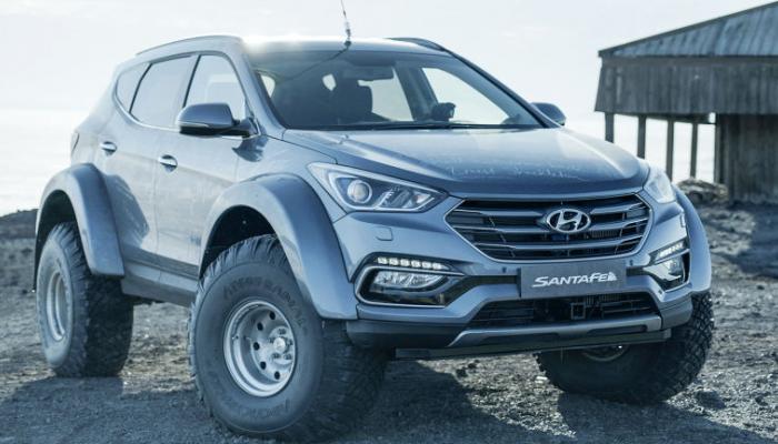 تعرف على أول سيارة هيونداي تعبر القطب الجنوبي