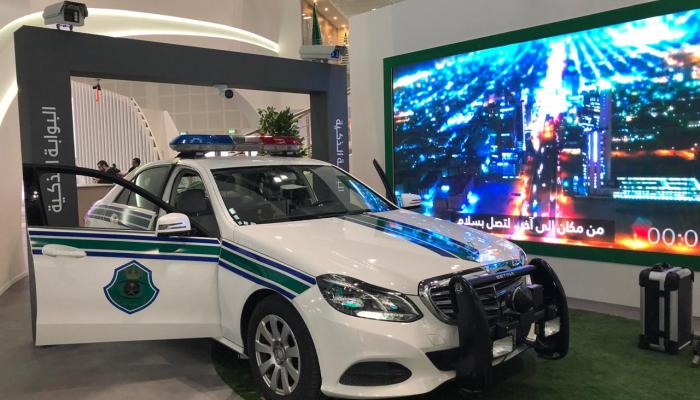 الداخلية السعودية تعرض "السيارة الذكية" في جيتكس 2018