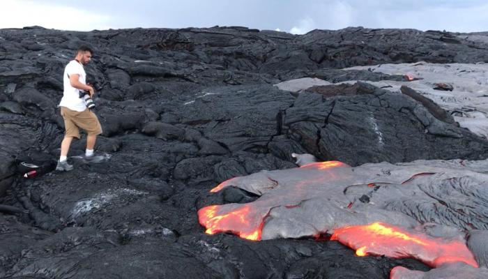 مصور البراكين الإماراتي لـ"العين الإخبارية": تميزت من خلال عدستي
