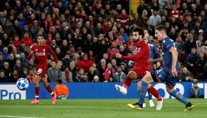 ليفربول يكتسح النجم الأحمر برباعية في دوري الأبطال