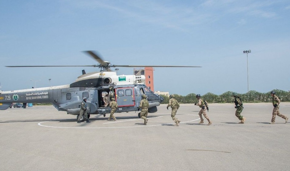 The start of the second phase of the "Gulf Shield 1" maneuvers in Saudi ...