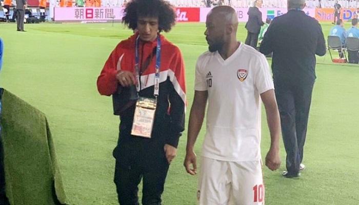 عموري يدعم لاعبي الإمارات قبل انطلاق كأس آسيا