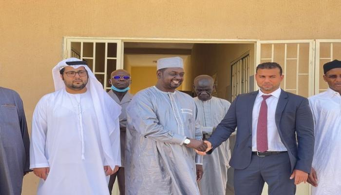 تدشين مجمع الشيخ زايد التعليمي في أنجامينا