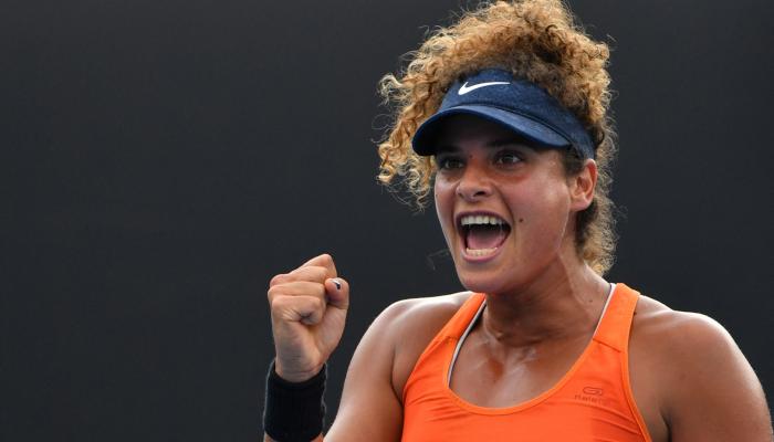 ميار شريف تداوي جراح أولمبياد طوكيو بفوز غير متوقع