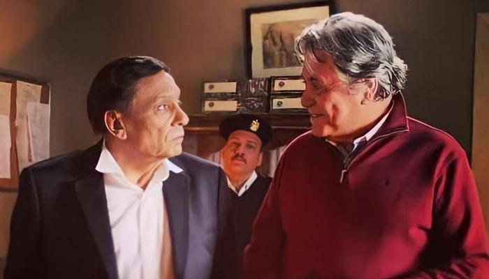 "زي القط والفار".. حسين فهمي يكشف تفاصيل علاقته بعادل إمام