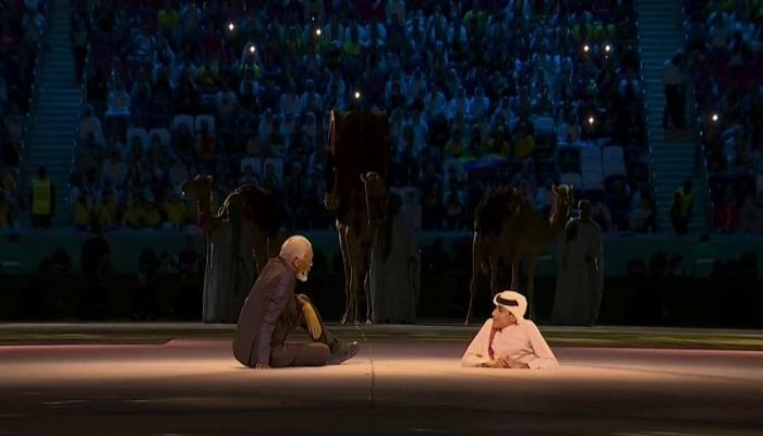 لقطة اليوم في المونديال.. غانم المفتاح يبهر العالم في حفل الافتتاح