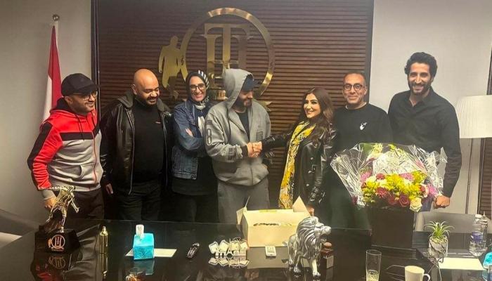 مي عمر بطلة فيلم تامر حسني الجديد "تاج"