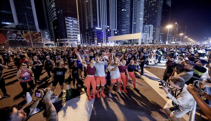 «تحدي دبي للياقة" يشهد حدثا تاريخيا.. دخل موسوعة غينيس