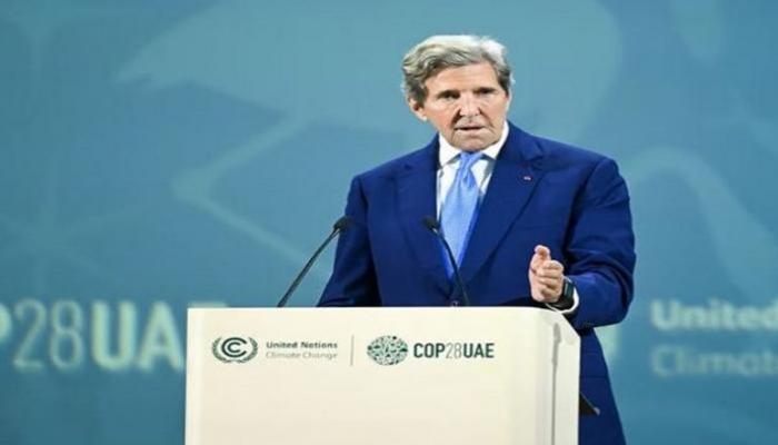 رسائل إيجابية من جون كيري بشأن مسودة اتفاق COP28