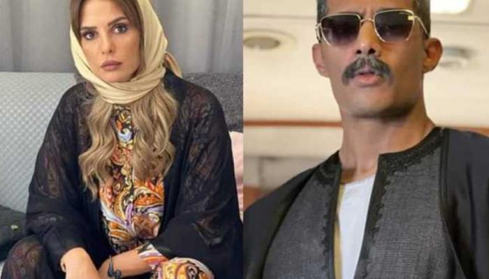 محمد رمضان وإيمان العاصي في طائرة خاصة.. من القاهرة إلى الرياض (فيديو)