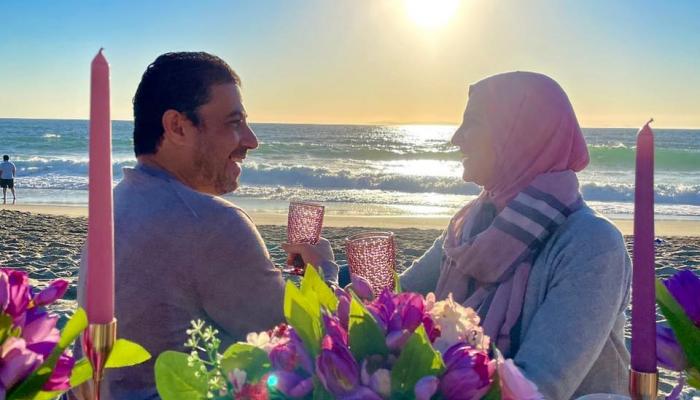 حنان ترك تحتفل بميلاد زوجها.. ظهور نادر وكلمات مؤثرة