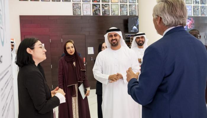 ذياب بن محمد بن زايد يشهد جانبا من فعاليات مؤتمر العلوم السلوكية العالمي