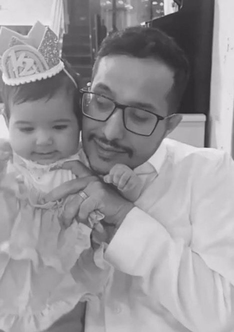 وفاة ابنة السعودي إبراهيم السهيمي بعد ساعات من وفاته